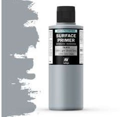 Vallejo Paint 200ml USN Light Ghost Grey *Surface Primer* - grey The ...